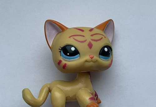 LPS Littlest Pet Shop Стоячки Золотая/желтая кошка