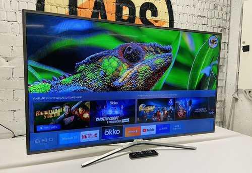 Огромный ультратонкий Samsung 140см Smart TV Wi-Fi