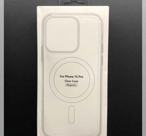 Apple clear case and power adapter