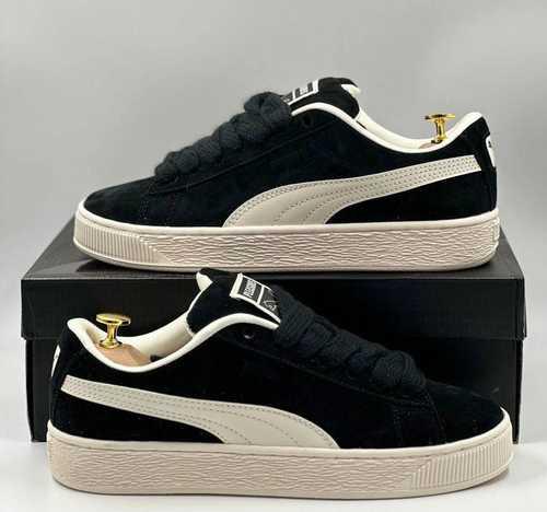 Кроссовки Puma Suede XL "Black" черные