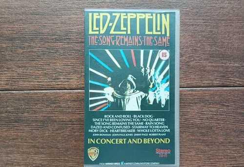Vhs Led Zeppelin - The Song Remains the same