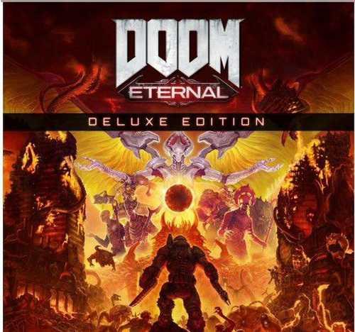 Doom eternal deluxe на русском на ps4 и ps5