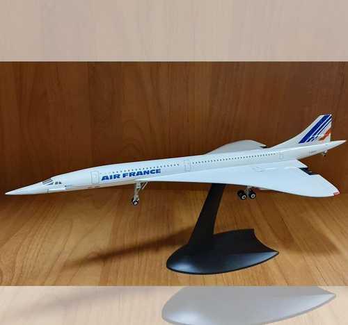 Модель самолета Concorde, M 1:200, металл