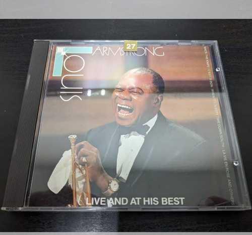 Louis Armstrong Live and AT his best 1988 CD