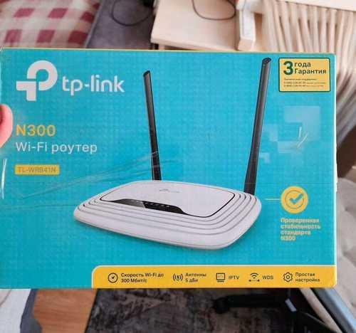 Wifi роутер tp link n300 tl-wr841n