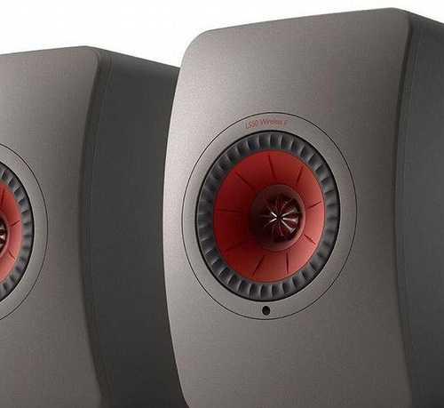 Полочная акустика KEF LS50 Wireless II Titanium Gr