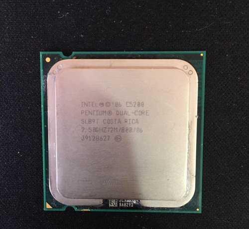 Процессор lga 775 intel pentium e5200