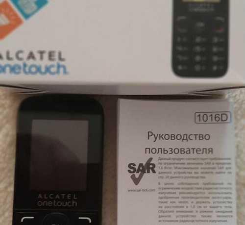 Мобильный телефон Alcatel One Touch 1016D