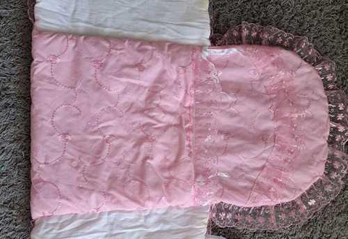 Конверт на выписку с одеялком