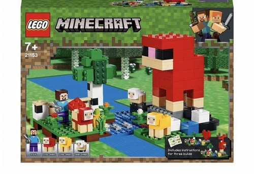 Lego Minecraft 21153 Шерстяная ферма