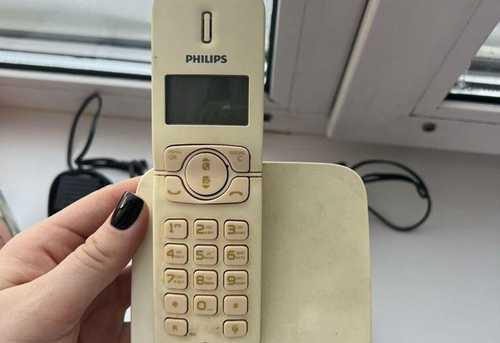 Телефон стационарный philips