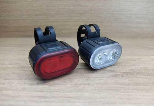 Комплект фонарей (передний+задний) с usb-зарядкой