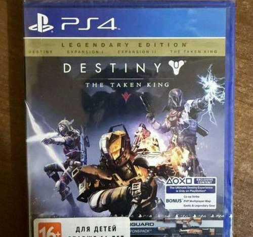 Destiny ps4 диск