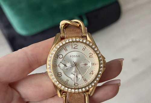 Часы женские Fossil ES3466 с кристаллами Swarovski