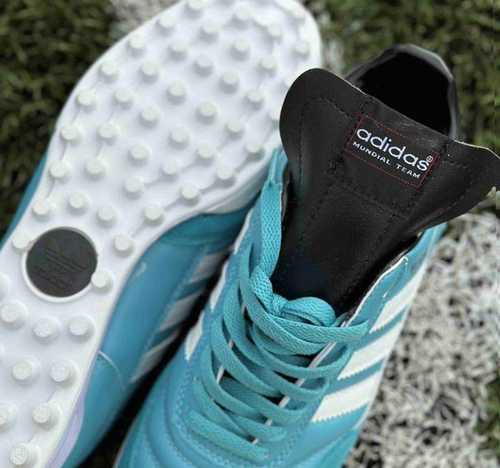 Сороконожки Adidas Copa Mundial бирюзовые