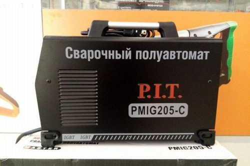 Сварочный полуавтомат P.I.T. 205А, 6,8кВт pmig205