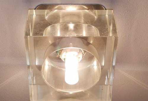 Встраиваемый светильник хром/прозрачный