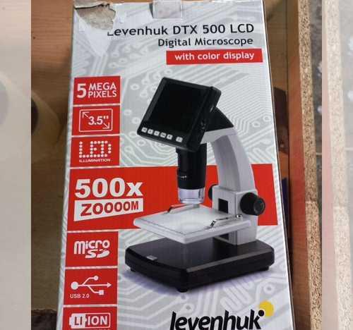 Цифровой микроскоп Levenhuk DTX 500