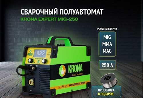 Сварочный полуавтомат krona expert MIG 250, сварка