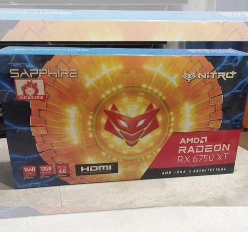 AMD Radeon Rx 6750 xt Sapphire Nitro 