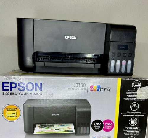 Принтер цветной мфу epson L3100