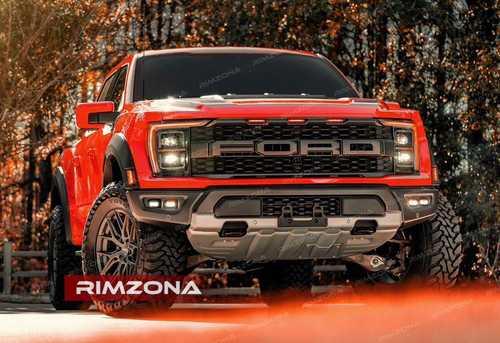 Кованые диски R20 на Ford Raptor
