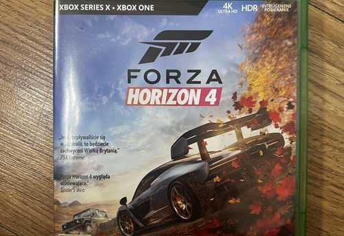 Forza horizon 4 xbox one диск