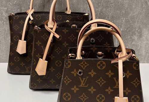 Сумка женская louis vuitton кожаная Люкс