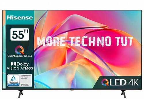 Телевизор Hisense 55E7KQ, (139 см), UHD 4K