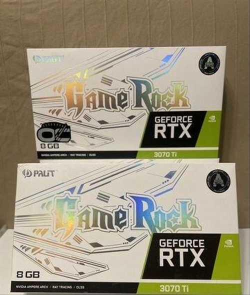 Rtx3070ti palit Game Rock(гарантия)