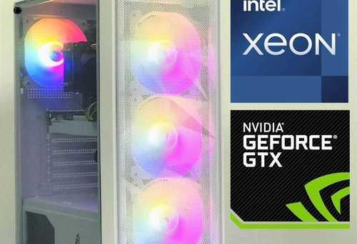 Игровой пк Xeon E5-2670 v3/16gb/GTX 1660 Super