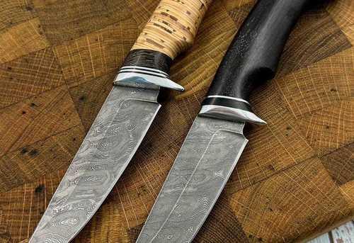 Охотничий нож «Лютик» из дамасской стали 950 слоев