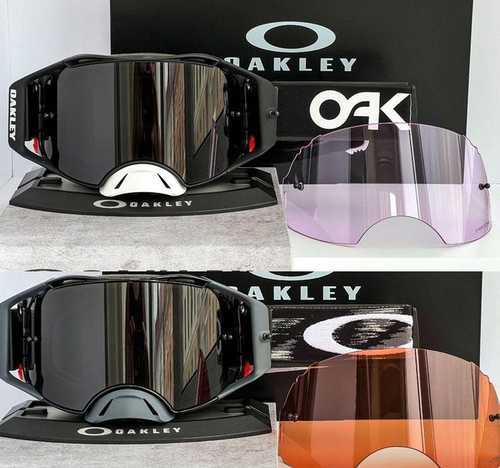 Маска мотокросс Oakley Airbrake mx Prizm 2 Линзы