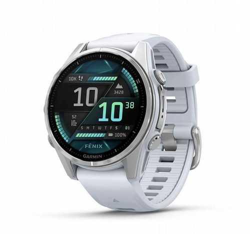 Часы Garmin fenix 8 43mm Amoled Silver