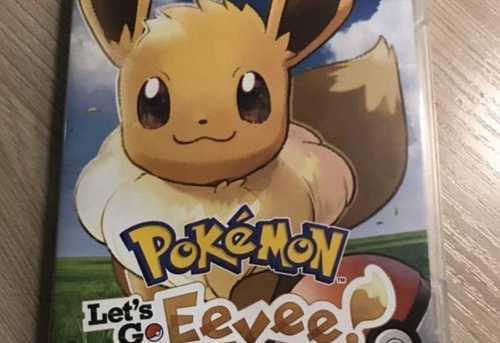 Pokemon let's go eevee (nintendo switch)