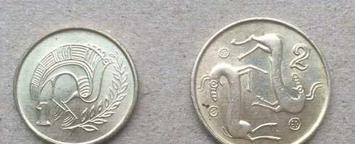 Кипр(набор из 2х монет)