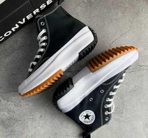 Кроссовки Converse Run Star Hike Black Gum (36-40)