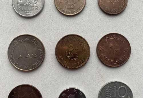 Обменяю иностранные монеты на юбилейные рубли