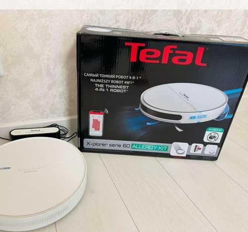 Робот пылесос tefal explorer serie 60