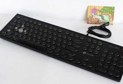 Игровая клавиатура с подсветкой низкопрофильная