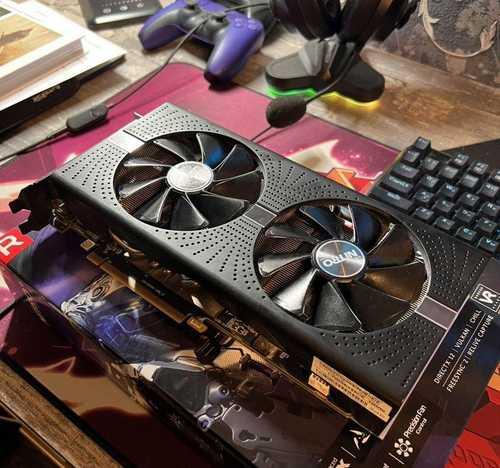 Видеокарта RX 580 8gb Saphire Nitro 