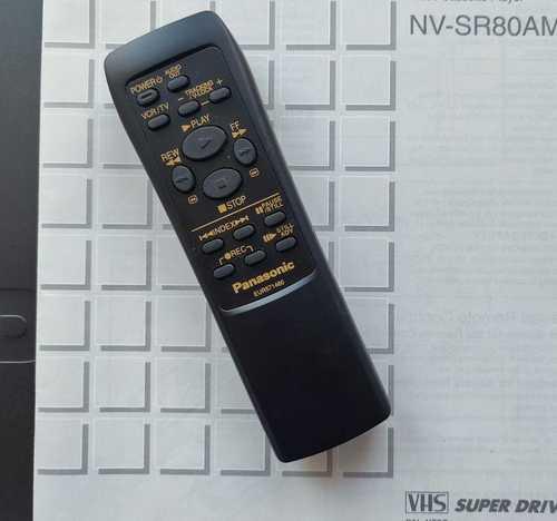 VHS Panasonic NV-SR80 AM Нi Fi Stеrео