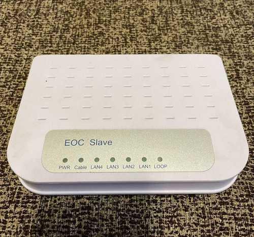 EOC Slave с портами Ethernet 4FE