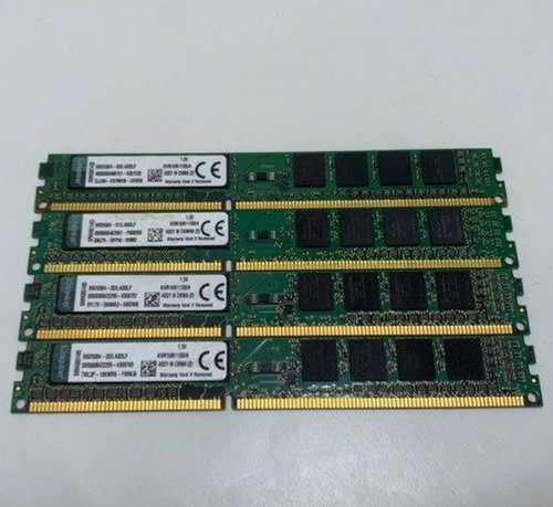 Оперативная память ddr3 16gb 4x4gb 1600