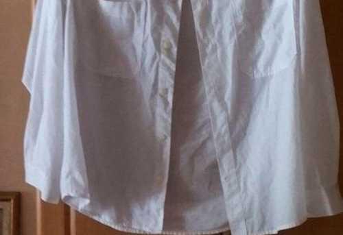 Мужская рубашка белая, 164S, 46
