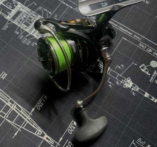 Катушка daiwa exceler lt 2500
