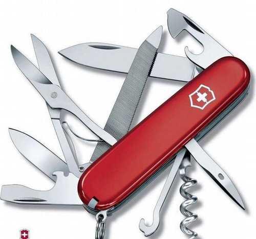 Швейцарский нож victorinox Climber красный 1.3703