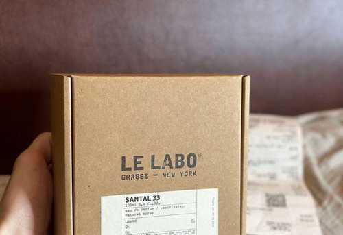 Le labo Santal 33 Оригинал Парфюм