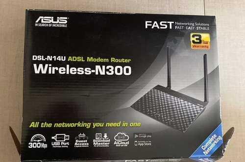 Asus роутер модем N300