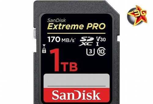 Карта SanDisk Extreme Pro sdxc R170/W90MB/s 1TB